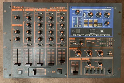 Roland DJ-2000 Professional DJ Mixer 4 channel Mixing Tested Working | eBay