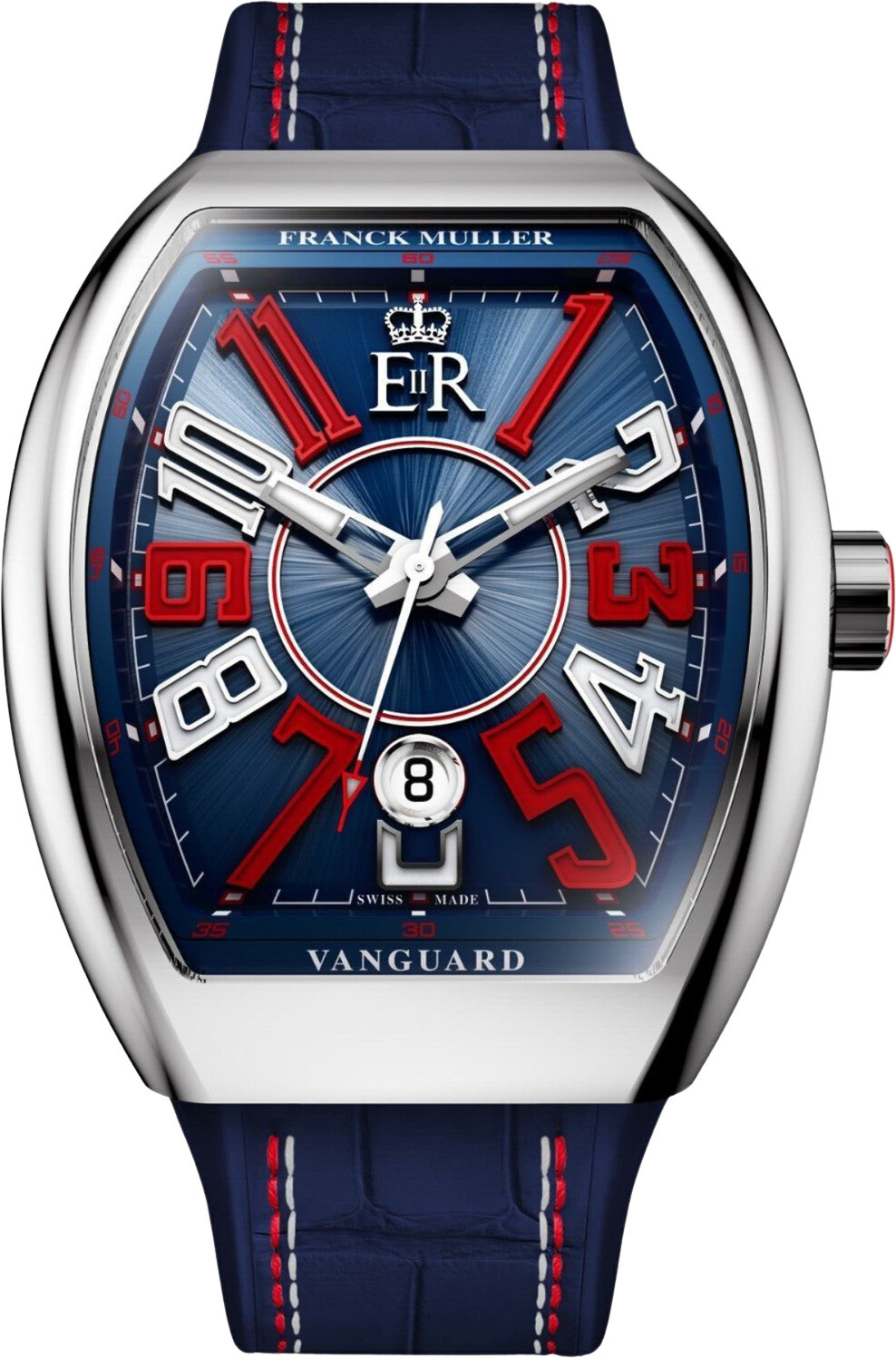Franck Muller Vanguard Blue Men's Watch - V45 SC DT J70 AC BL for sale ...