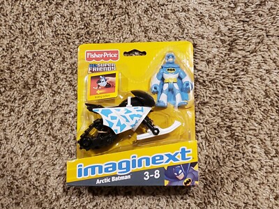 Imaginext Artic Batman with snowmobile Fisher-Price NEW | eBay