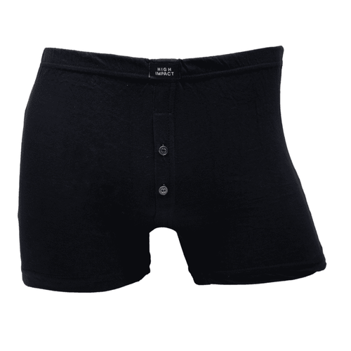 6 PACK MENS CLASSIC BOXER BLACK SHORTS BRIEFS COMFORT FIT JERSEY ...
