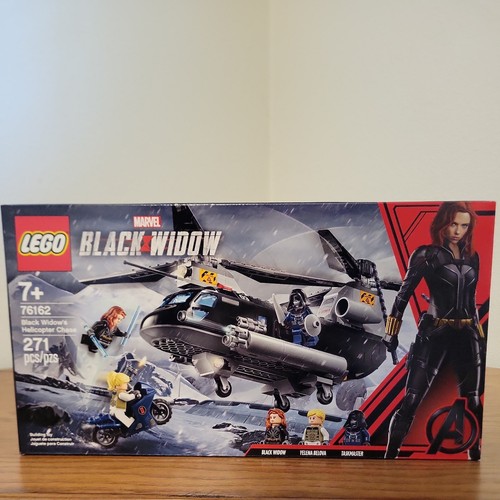 Lego Marvel 76162 Black Widow’s Helicopter Chase Complete Minifigs ...