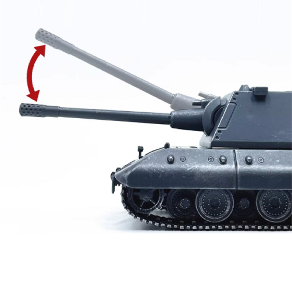 1/72 German E-100 Krupp Turret Super Heavy Tank Model Alloy Model ...