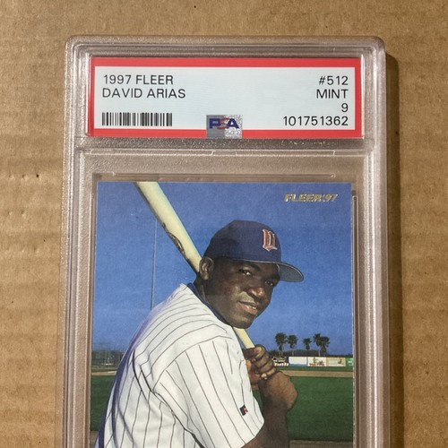 1997 Fleer #512 David Arias-Ortiz RC Psa 9 Rookie | eBay