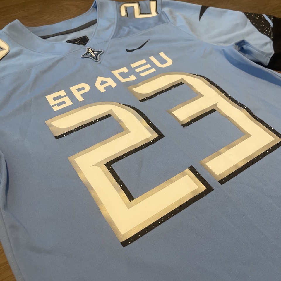 Nike 2023 UCF Knights Space U Jersey Size Small Blue Citronauts Central ...