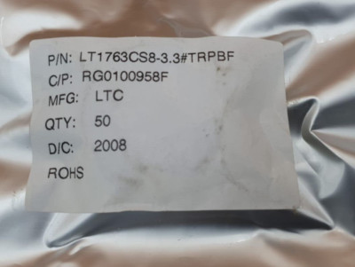 50 PCS New LT1763CS8-3.3#TRPBF Analog Devices Inc Date code 2008 | eBay