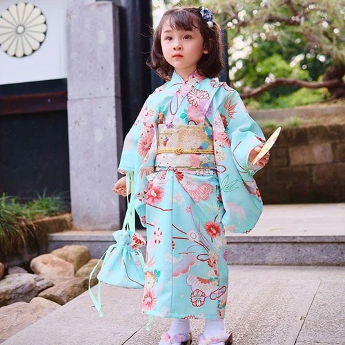 Japanese Kimono Dress For Kids