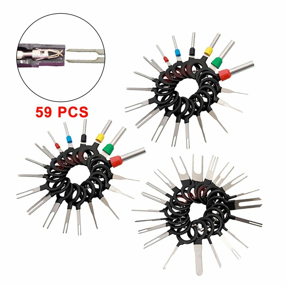 59Pcs/Set Pin Ejector Wire Kit Extractor Auto Terminal Removal ...