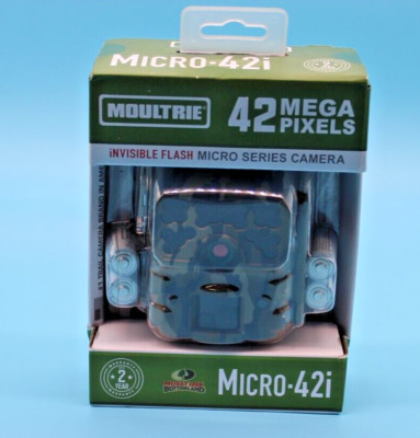 Moultrie Micro-42i Trail Camera - Invisible Flash 42 Mega Pixels ...