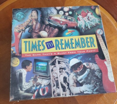 TIMES TO REMEMBER GAME TRIVIA 1991 PARTY GAME 12 to Adult Complete Read ...