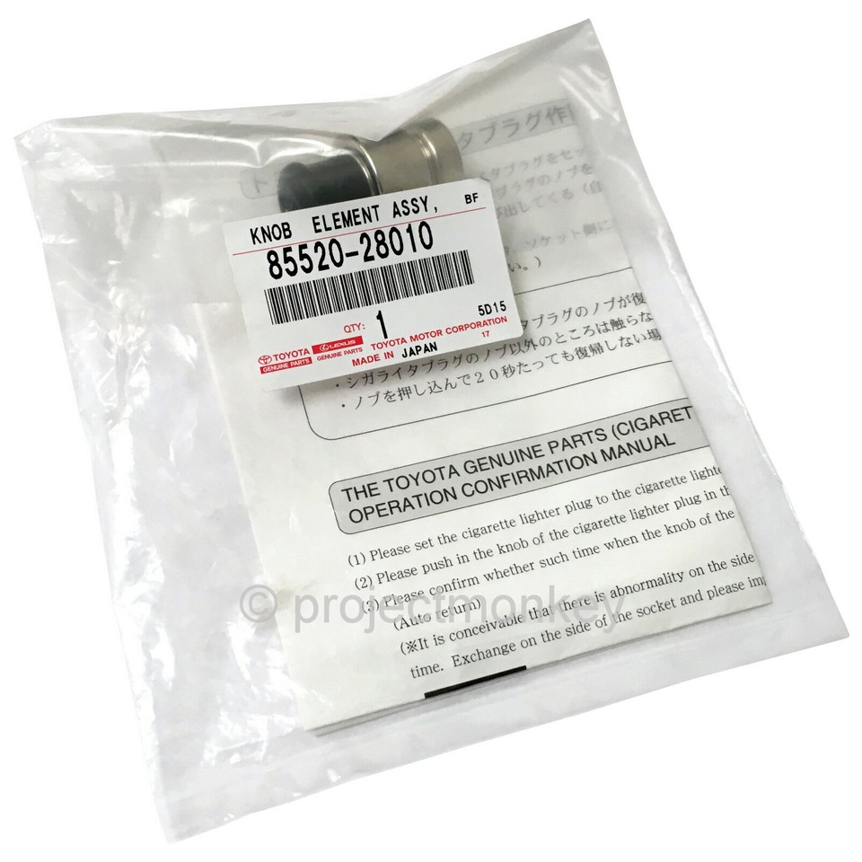OEM Toyota / Lexus 85520-28010 Cigarette Lighter Knob Element Genuine ...