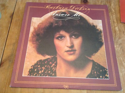 Barbara Dickson - Answer Me vinyl album | eBay UK
