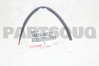 8463348020 Genuine Toyota WIRE, CRUISE CONTROL SWITCH 84633-48020 ...