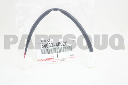 8463348020 Genuine Toyota WIRE, CRUISE CONTROL SWITCH 84633-48020 | eBay