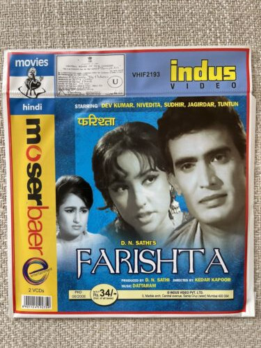 Farishta 1968 B.W. VCD Bollywood Hindi Movie Fantasy Dev Kumar/ Nivedita | eBay