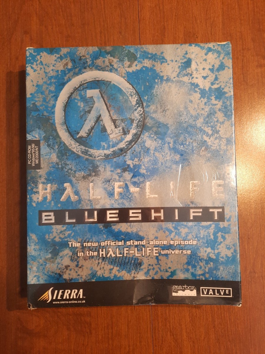 Half Life Blue Shift Half Life Blue Shift By Sierra (PC CD ROM,
