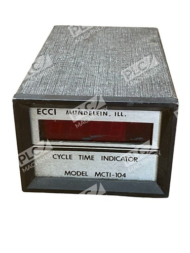 Electronic Counters & Controls MCTI-104 Cycle Time Indicator | eBay