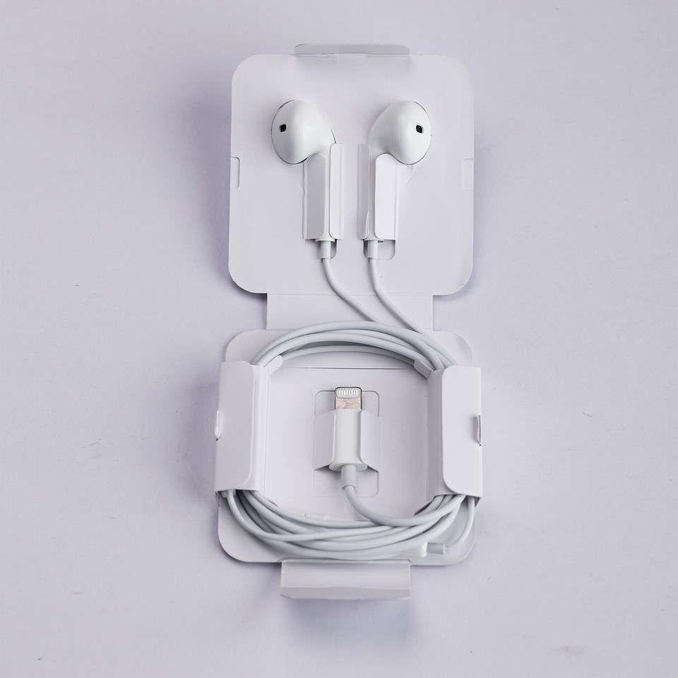 Original Apple EarPods Lightning Earphones For iPhone 7 8 X 11 12 13 14 ...