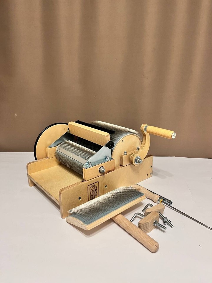 Premium Drum Carder for Wool Processing – Easy and Efficient Fiber Carding | eBay