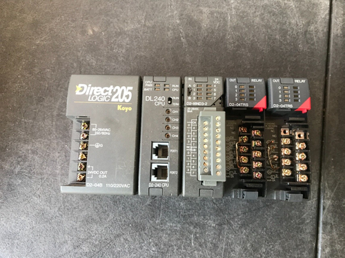 DIRECT LOGIC 205 DL240 CPU | eBay