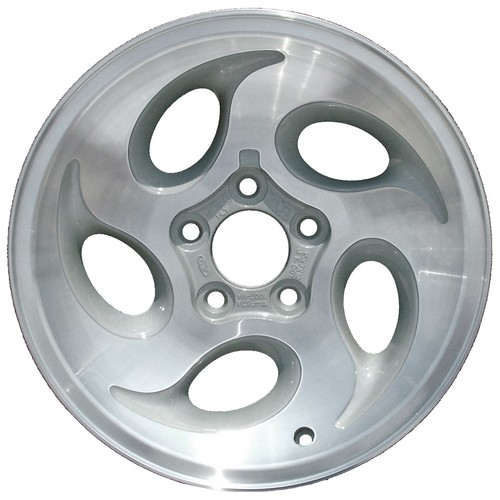 15x7 5 Slot Refurbished Alloy Wheel Machined and Painted Gray Purple ...