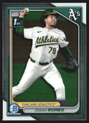 2024 Bowman Draft Chrome Prospects Josiah Romeo #BDC-184 GS1-8 | eBay