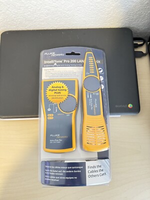 Fluke Networks IntelliTone Pro 200 LAN Toner And Probe Kit MT-8200-60 ...
