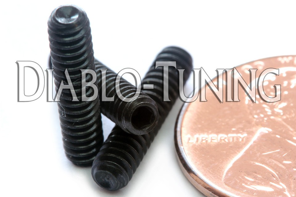 #6-32 Socket Set Screws w/ Cup Point, Alloy Steel w/ Black Oxide ...