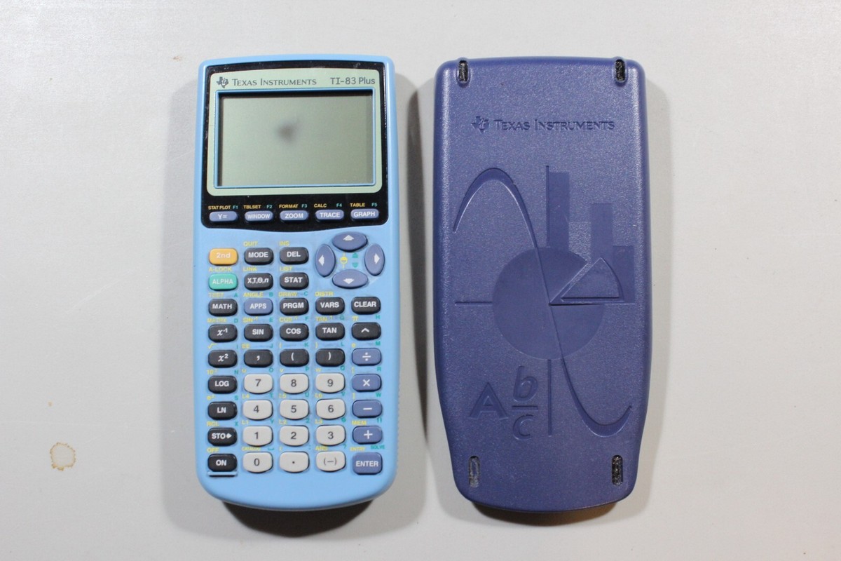 Blue Graphing Calculator