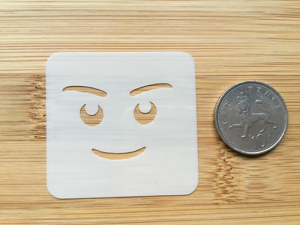 Lego Face Stencil