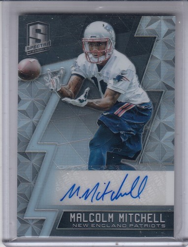 MALCOLM MITCHELL 2016 Panini Spectra Autograph #221 164/199 Patriots | eBay