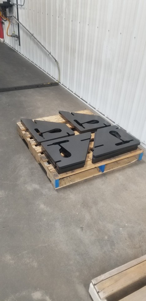 Caterpillar 257 259 262 279 289 299 CAT Counterweight plate kit 465Lbs ...