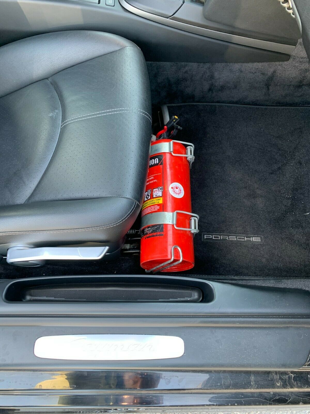 Support d'extincteur pour Porsche 911 997 - Support de support sécurisé ...