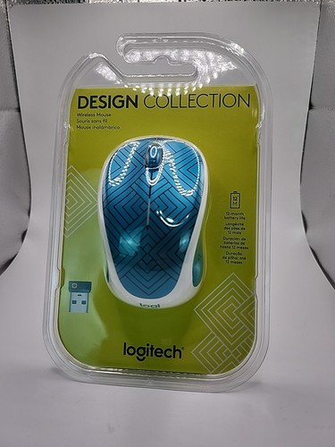 Logitech - Design Collection Wireless Optical Mouse with Nano Receiver ...