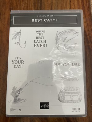 Stampin Up! BEST CATCH Stamp Set And CATCH OF THE DAY Dies | eBay