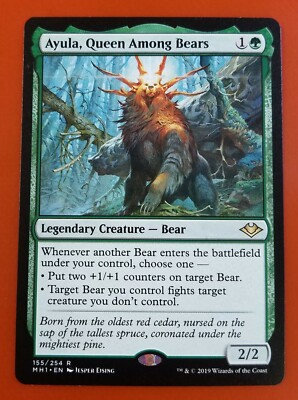 1x Ayula, Queen Among Bears | Modern Horizons | MTG Magic Cards | eBay