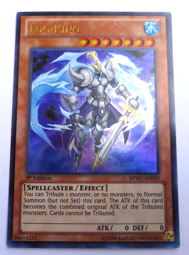 Carte Yu Gi Oh - FOG KING - BPW2-EN099 - ULTRA RARE | eBay