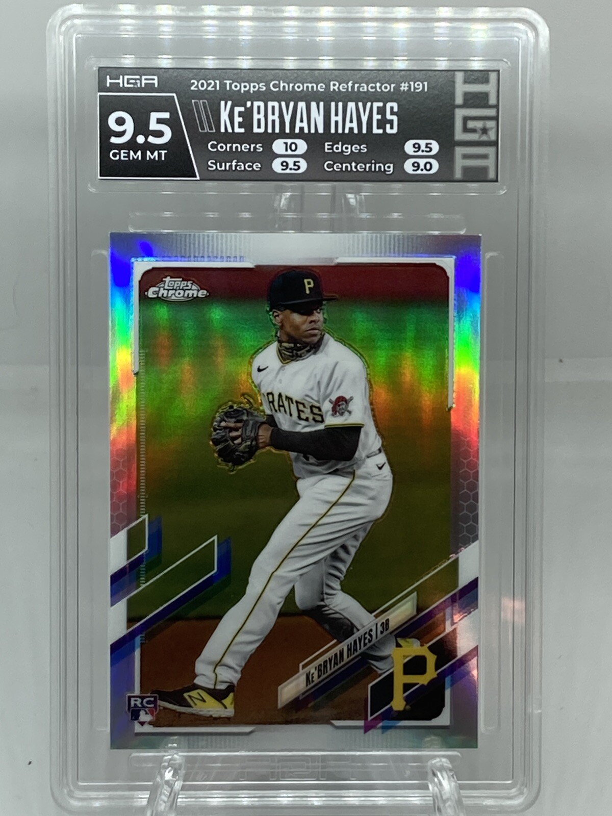2021 Topps Chrome - Refractor #191 Ke'Bryan Hayes (RC) for sale online ...