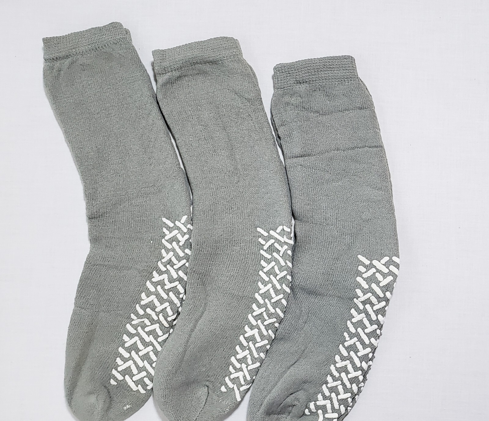 Non Skid Slip Socks Gripper Bottom Hospital Patient Socks Slippers 12 ...