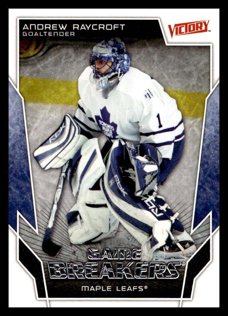 2007 Upper Deck Victory #GB41 Andrew Raycroft Toronto Maple Leafs | eBay