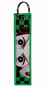 Demon Slayer Tanjiro Kamado Key Chain / Tag | eBay