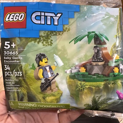 LEGO 30665 LEGO Baby Gorilla Encounter Polybag NEW Sealed Fast Shipping ...