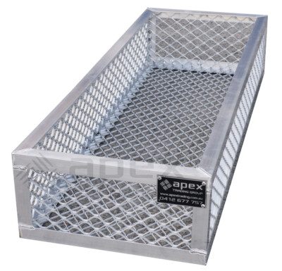 BRAND NEW ALUMINIUM UTE TRUCK TOOLBOX STORAGE CAGE MESH - 14625C | eBay