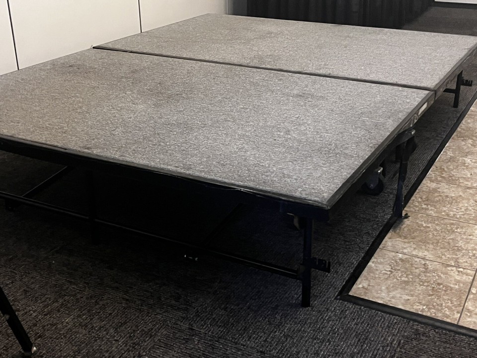 6x8 Portable Folding Stage Platform Sits 16”off Ground | eBay