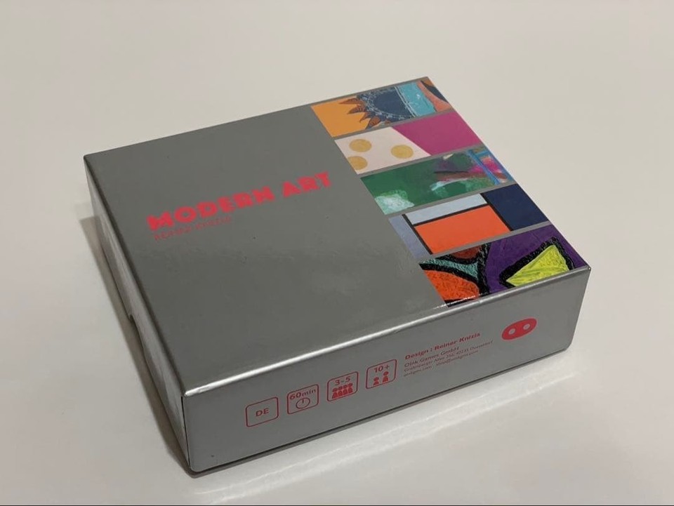 Modern Art Board Game Oink Games Edition Reiner Knizia 3-5 Players | eBay