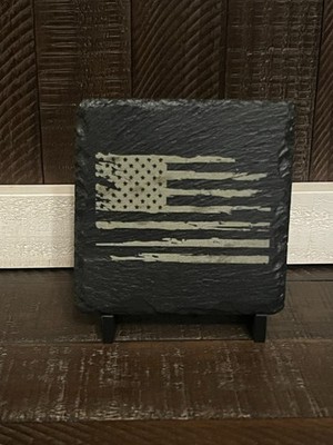 American Flag Gun Collector Slate Coaster Bourbon Whiskey | eBay