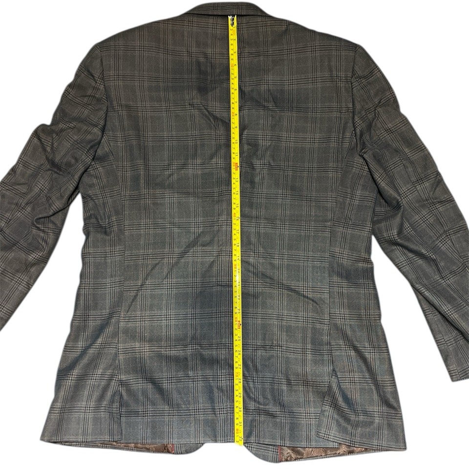 NWT STEVEN LAND Men's Multi Color Plaid/Paisley Suit Modern 2Buttons ...