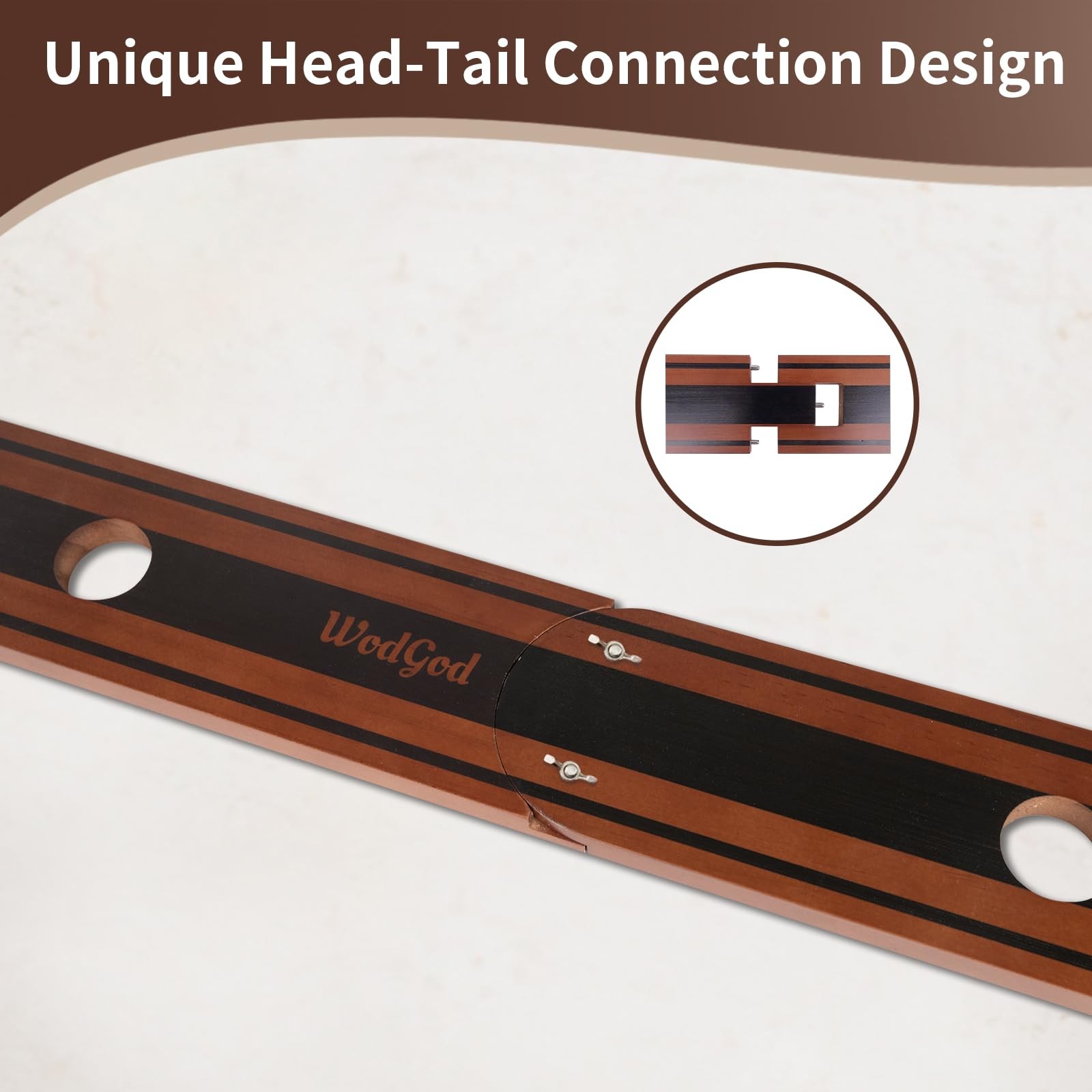 4 or More Person Shot Board, Unique Head-Tail Connection Design ...