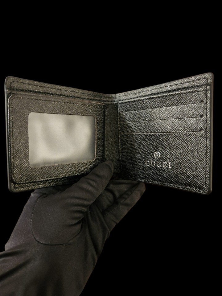 Gucci King Snake Print GG Supreme Men's Wallet with Box | eBay