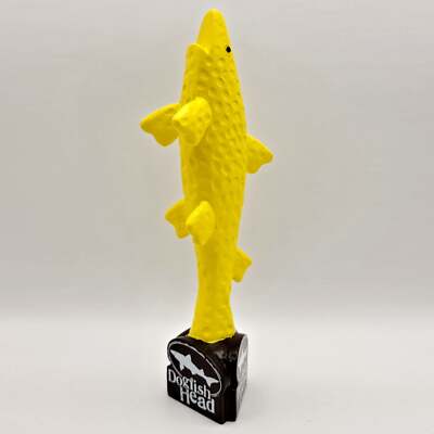 Dog Fish Head Beer Yellow Shorty Tap Handle | eBay