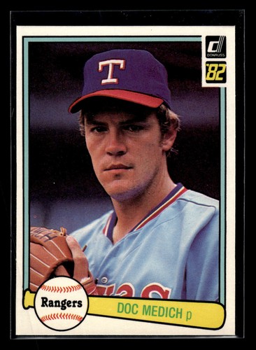 1982 Donruss Baseball #142 Doc Medich "Set Break" Mint Texas Rangers | eBay